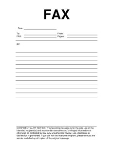 Confidential Fax Cover Sheet PDF, Word (Confidentiality)